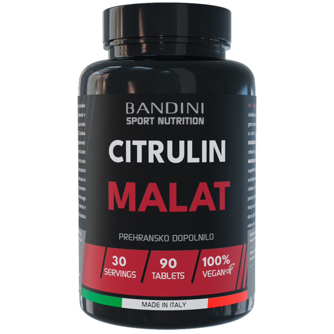 CITRULLINE MALATE | 90 tablet | Visok odmerek | Bodybuilderji